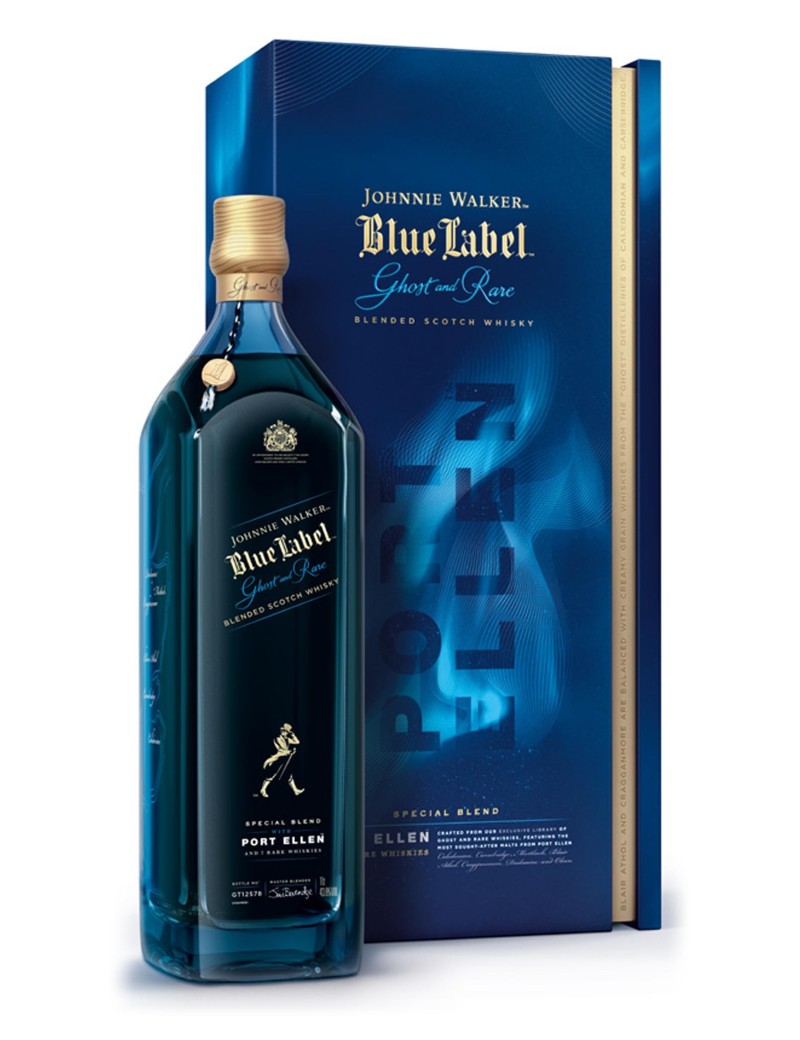 Scotch Whisky Blue Label Ghost and Rare SERIE COMPLETA Brora To Port ...